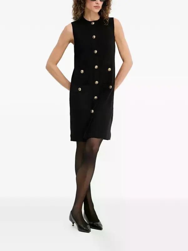 Luisa Spagnoli Button-fastening Mini Dress