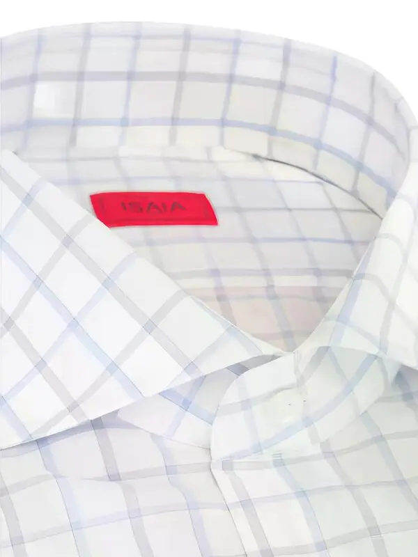Isaia Checked Shirt