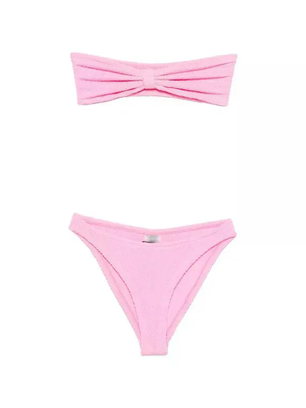 Hunza G Strapless Bikini Set - Pink