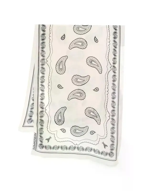 Patrizia Pepe Graphic-print Scarf - Neutrals
