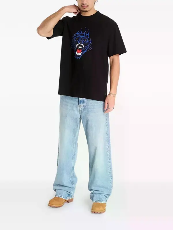 PATTA Fire Panther T-shirt - Black