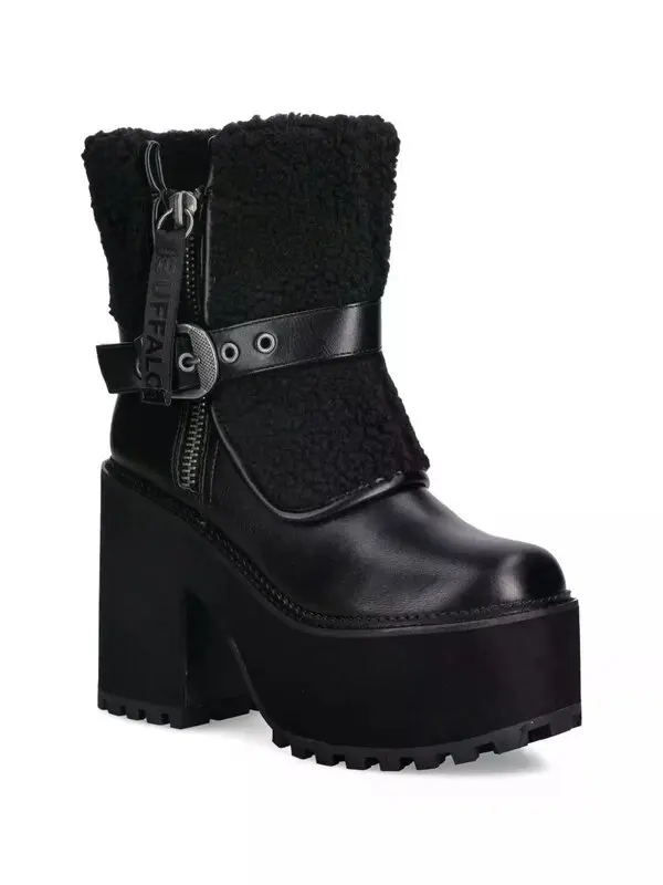 BUFFALO Killah Platform Buckle Boots