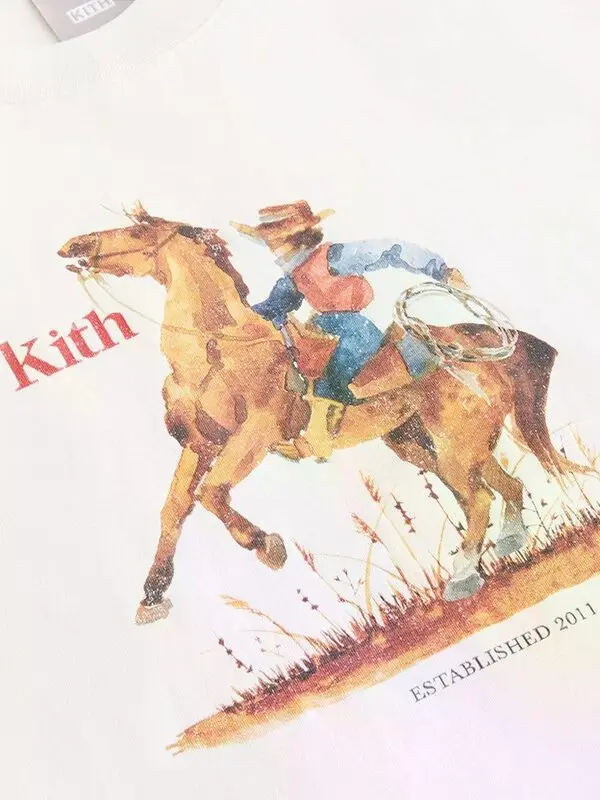 Kith Rodeo Print T-shirt