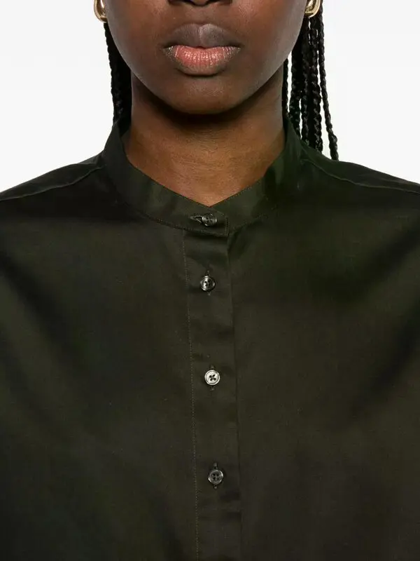 Gant Cotton Band Collar Shirt