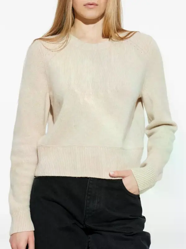Isabel Marant Étoile Cornelia Crew-neck Sweater - Neutrals