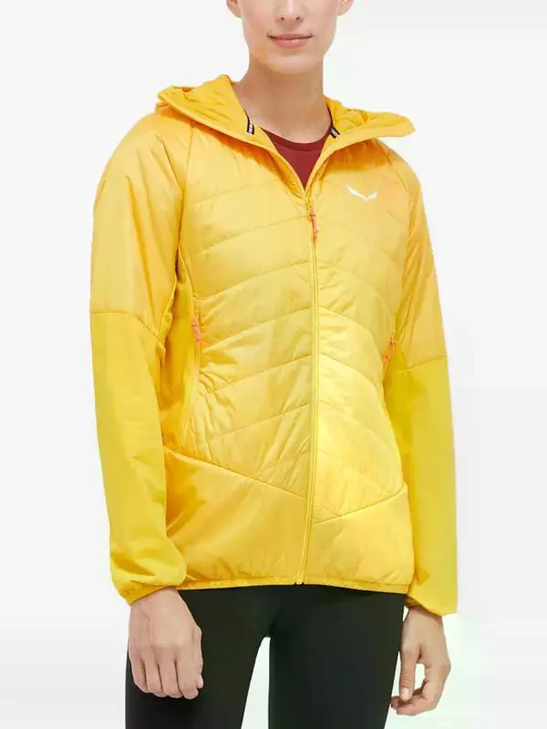SALEWA Quilted Hooded Performance Jacket