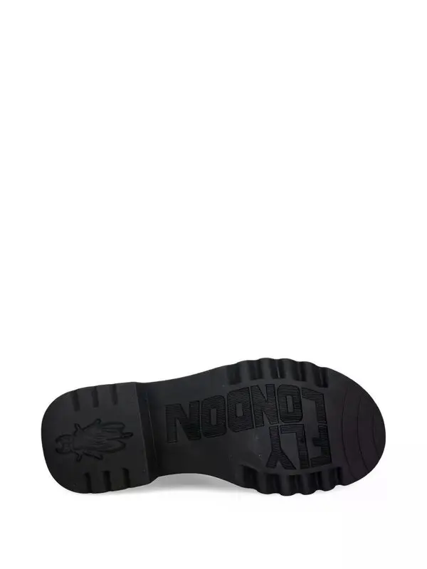 Fly London Lace-up Platform Ankle Boots