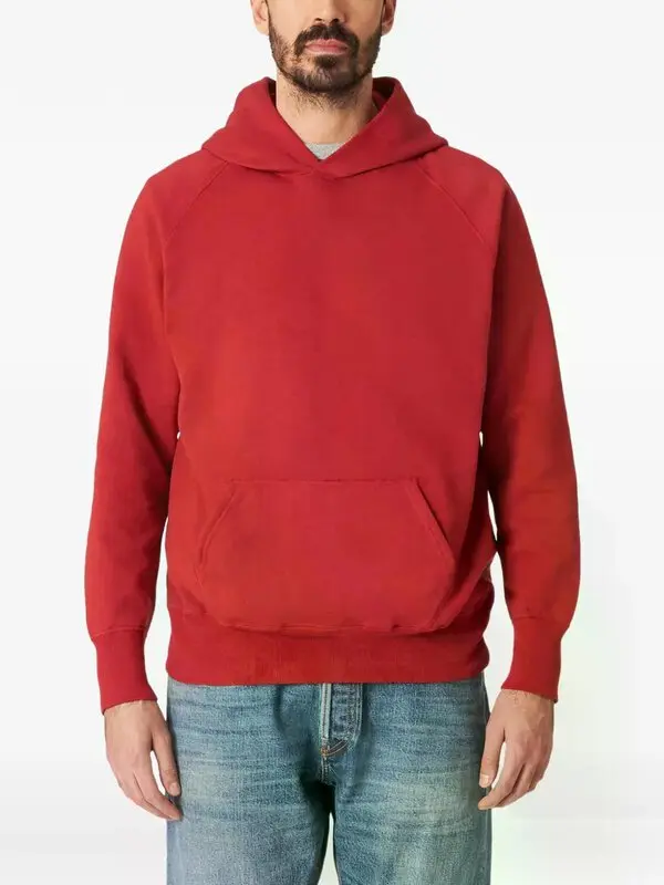 FORTELA Hoodie With Kangaroo Pocket - Red