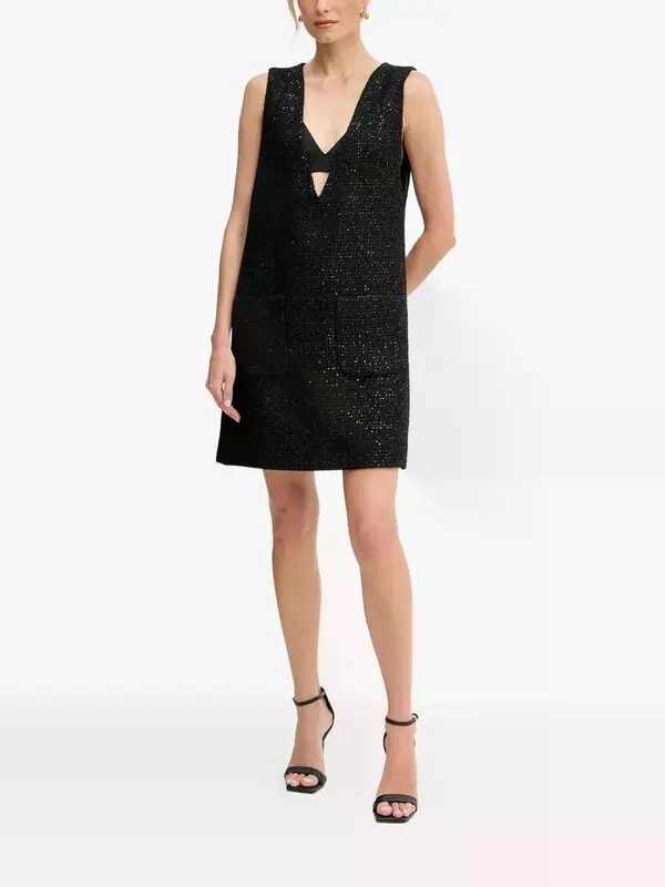 Luisa Spagnoli V-neck Mini Dress