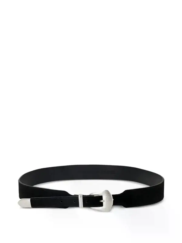 FORTELA Leather Belt - Black