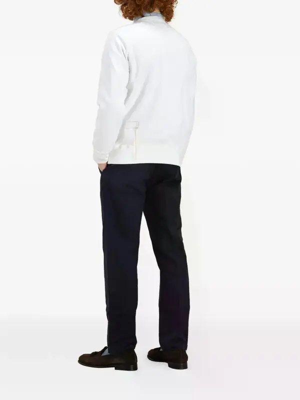 FORTELA Crew-neck Sweatshirt - White
