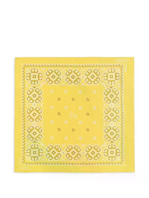 FORTELA Ikara-printed Bandana - Yellow