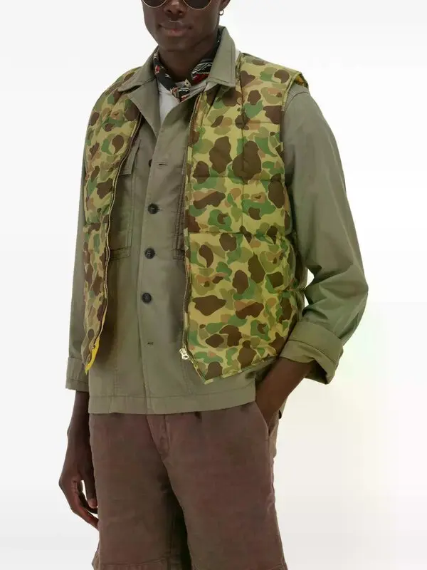 FORTELA Padded Gilet - Green