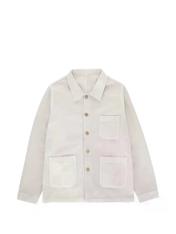 FORTELA Fergus Moleskin Shirt Jacket - Neutrals