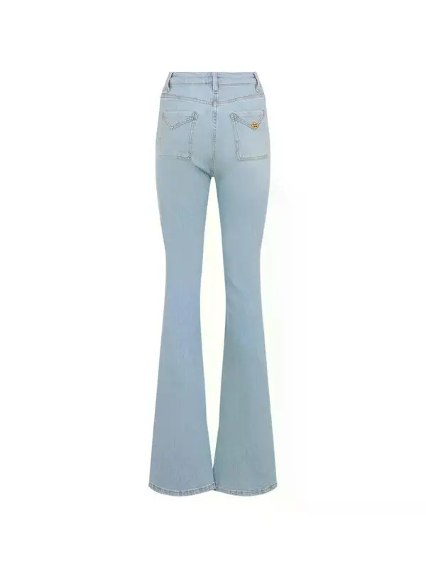 Elisabetta Franchi Pocket Flare Denim