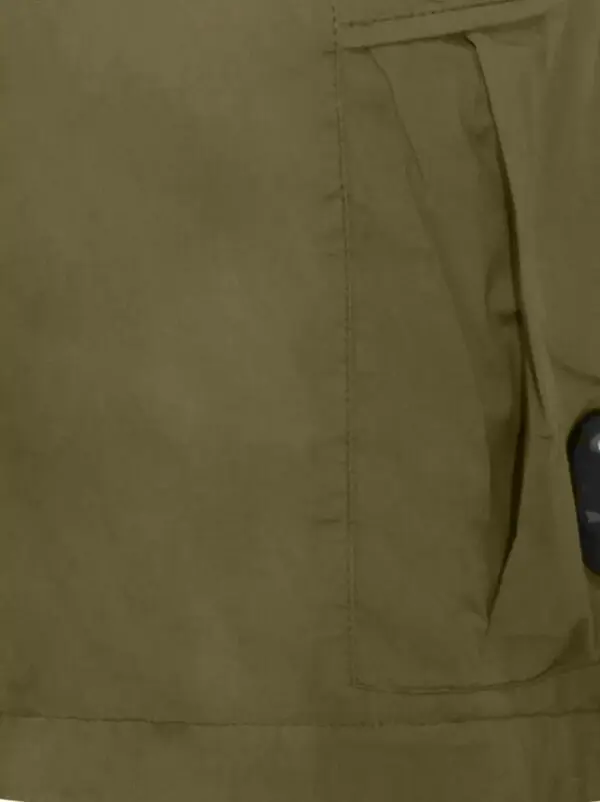 C.P. COMPANY Button-fastening Cargo Shorts - Grey