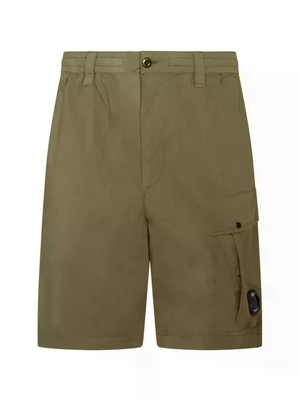 C.P. COMPANY Button-fastening Cargo Shorts - Grey