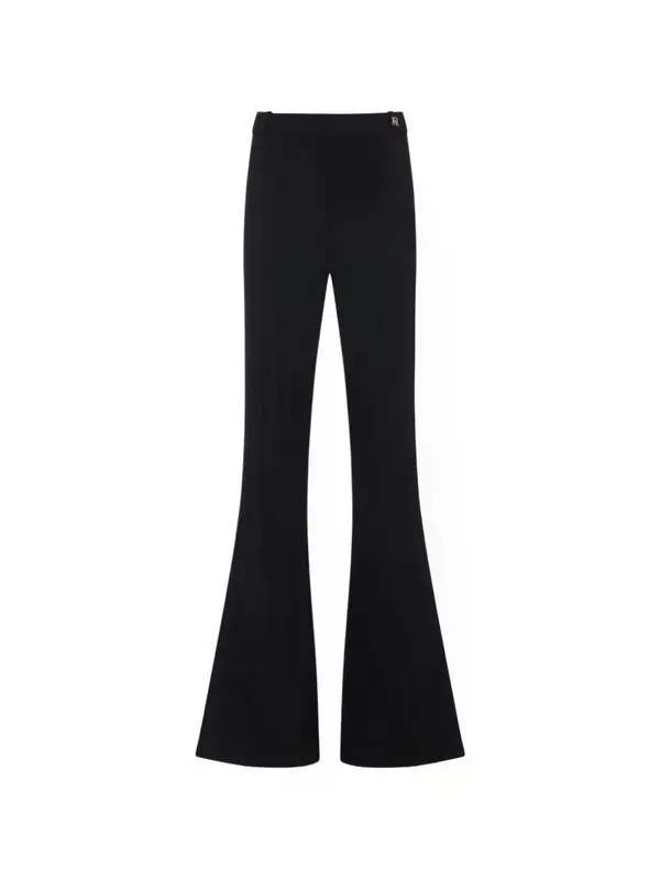 Elisabetta Franchi Flare Trim Trousers