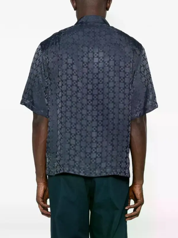 Sandro Check-pattern Shirt - Blue