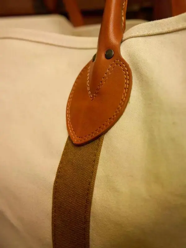 FORTELA Cotton Tote Bag With Reinforced Stitching - Neutrals