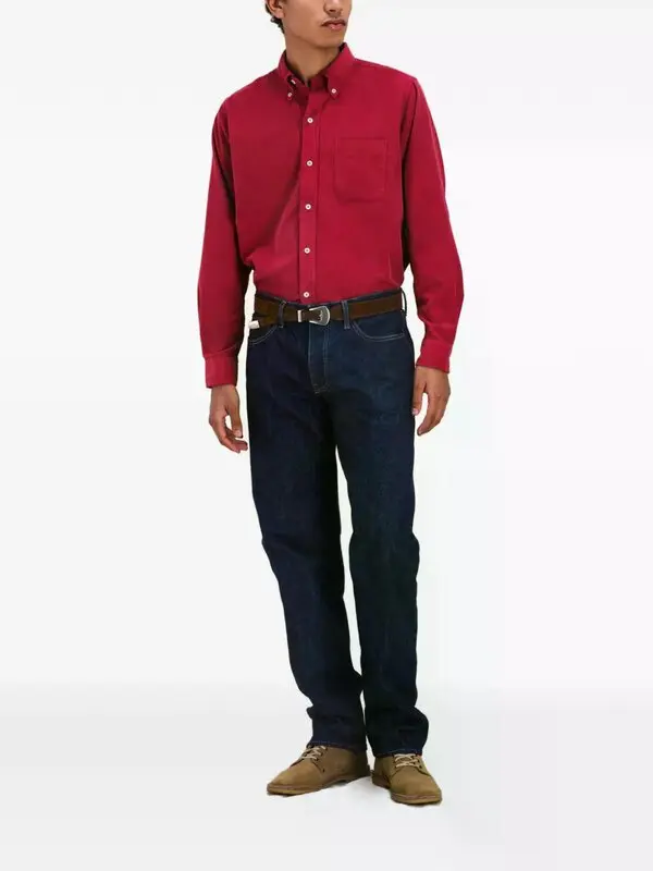 FORTELA Corduroy Button-down Shirt
