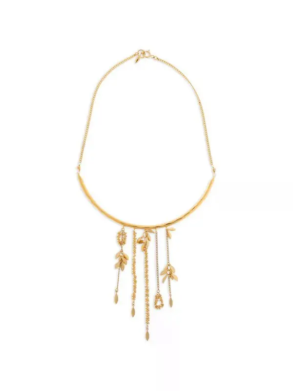 Isabel Marant Dore Leaf-charm Necklace - Gold