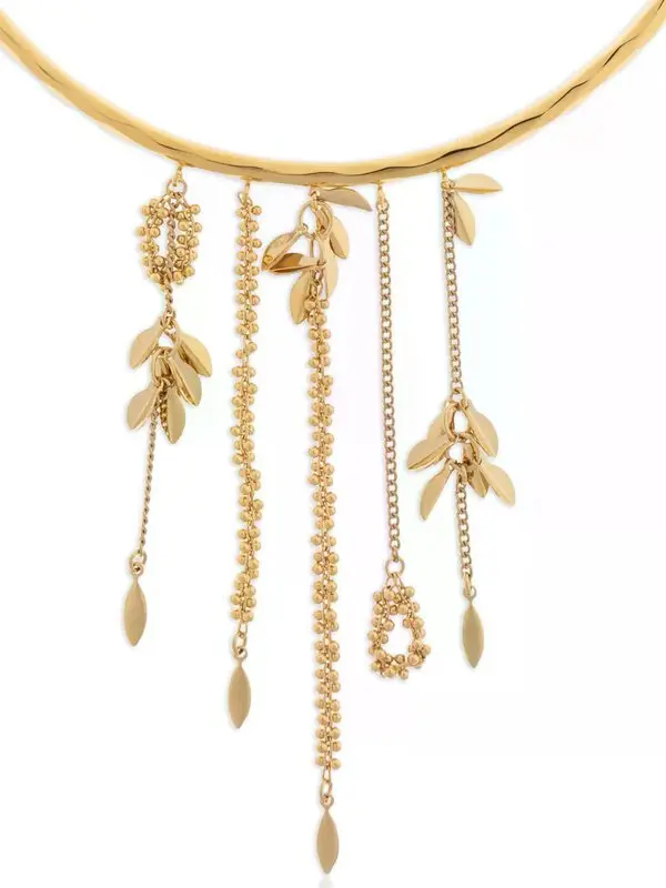 Isabel Marant Étoile Dore Leaf-charm Necklace - Gold