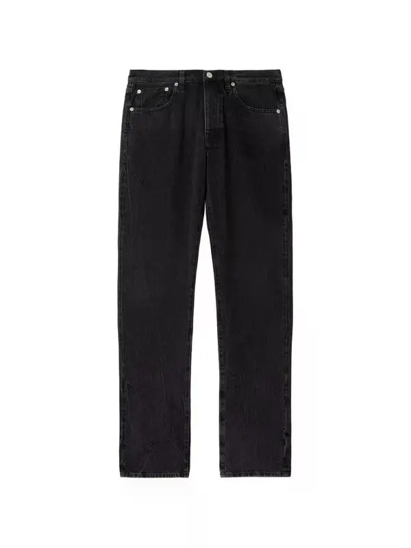 FORTELA Five Pocket Selvedge Jeans - Black