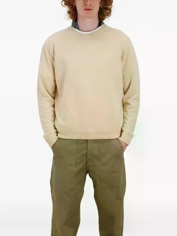 FORTELA Crew-neck Sweater - Neutrals