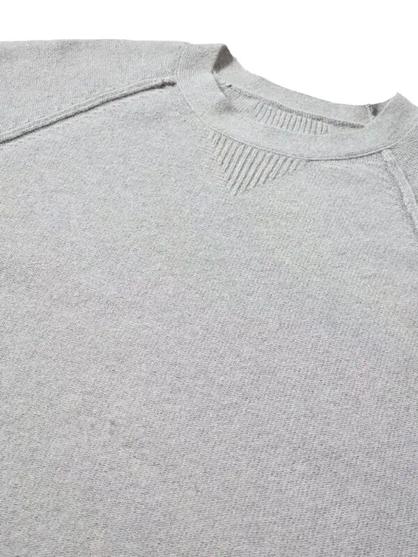FORTELA Harvard Raglan-sleeve Sweatshirt - Grey