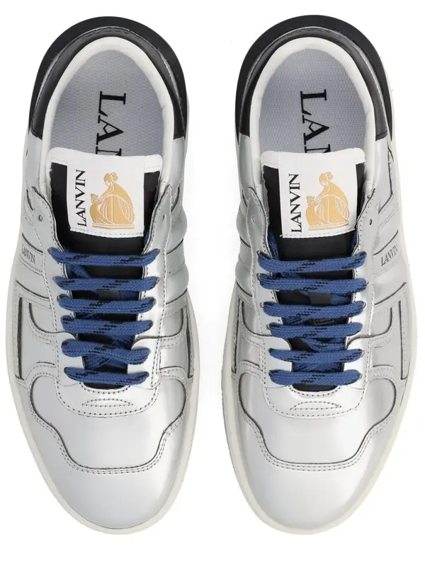 LANVIN Clay Sneakers - Silver