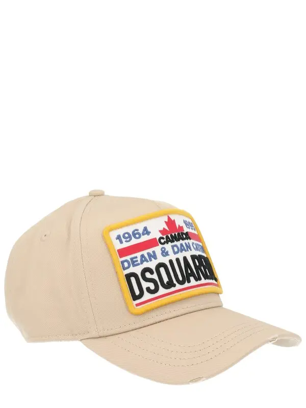 Dsquared2 Baseball Cap With Logo - Beige