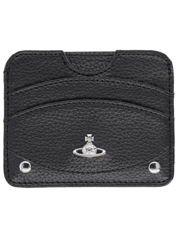 VIVIENNE WESTWOOD Card Holder "half Moon - Black