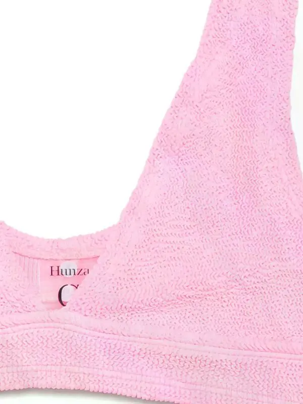 Hunza G V-neck Bikini - Pink