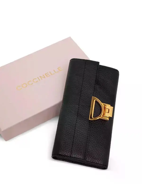 COCCINELLE Grained Lock Wallet