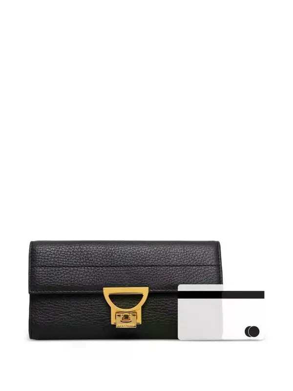 COCCINELLE Grained Lock Wallet