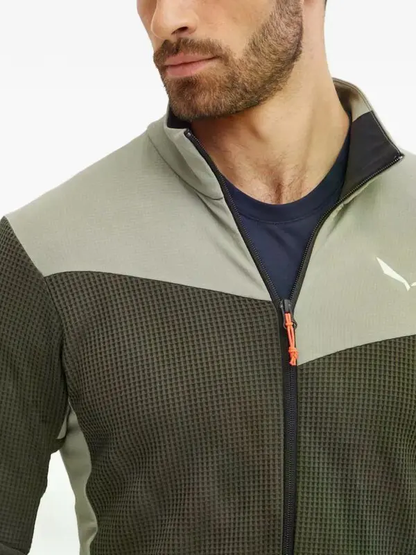 SALEWA Textured Zip-up Jacket