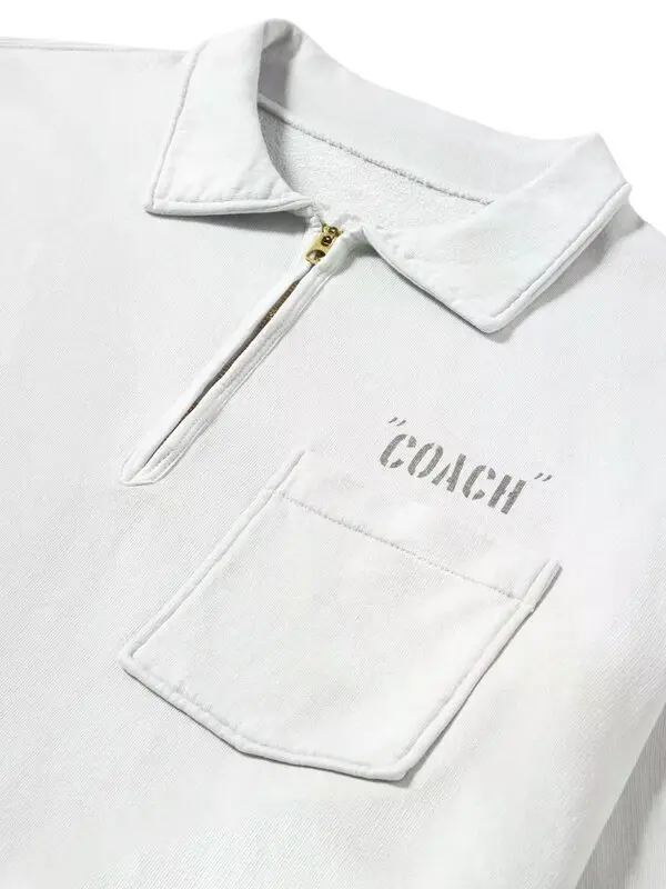 FORTELA Yale P Coach Zip Pocket Sweatshirt - Grey