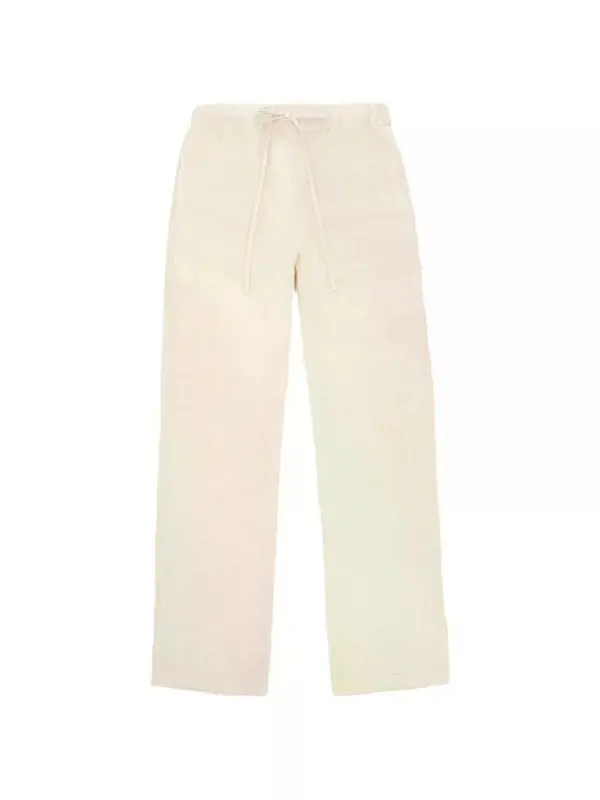 FORTELA Drawstring Wide Leg Trousers - Neutrals