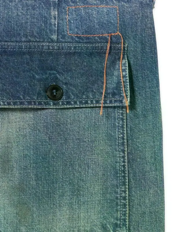 FORTELA Regular Fit Jeans With Fatigue Pockets