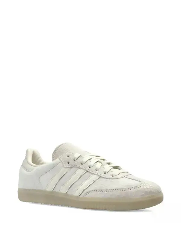 Adidas Stripe-detail Leather Sneakers