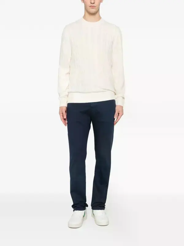 Jacob Cohen Buttoned Straight Jeans - Blue