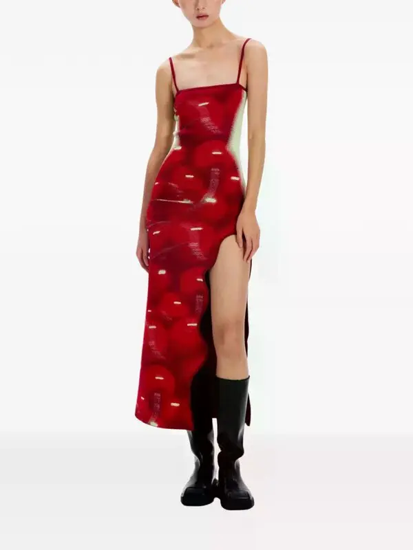 Ph5 Sleeveless Midi Dress - Red