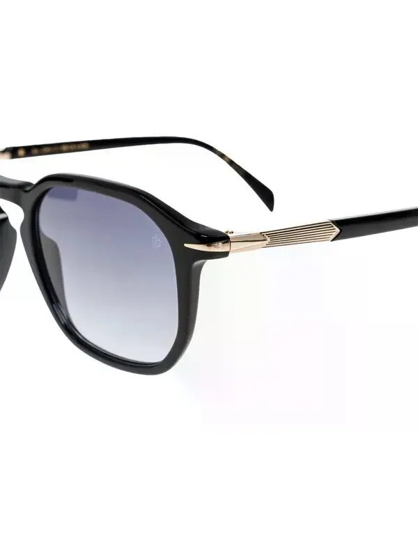 DB EYEWEAR BY DAVID BECKHAM Metal-detail Sunglasses - Black