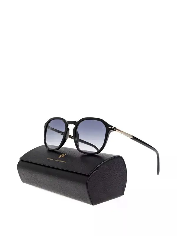 DB EYEWEAR BY DAVID BECKHAM Metal-detail Sunglasses - Black