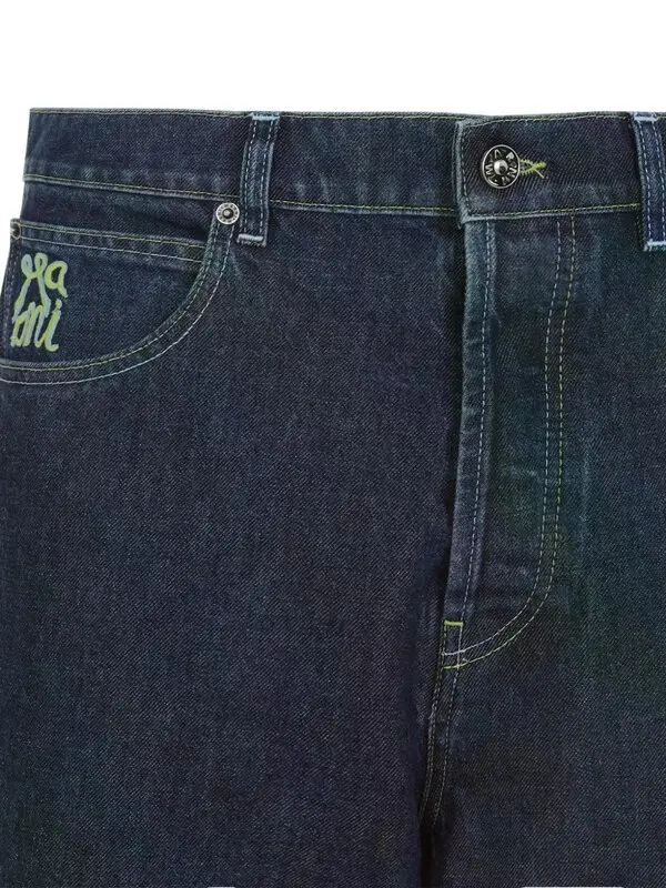 Marni Embroidered Denim Jeans