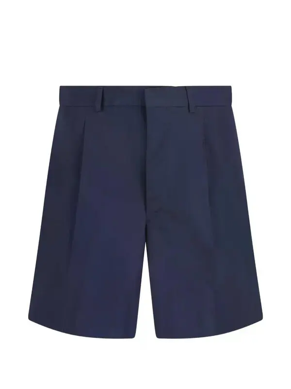 Prada Pleated Cropped Trousers