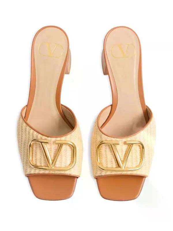 Valentino Garavani Raffia Sandals