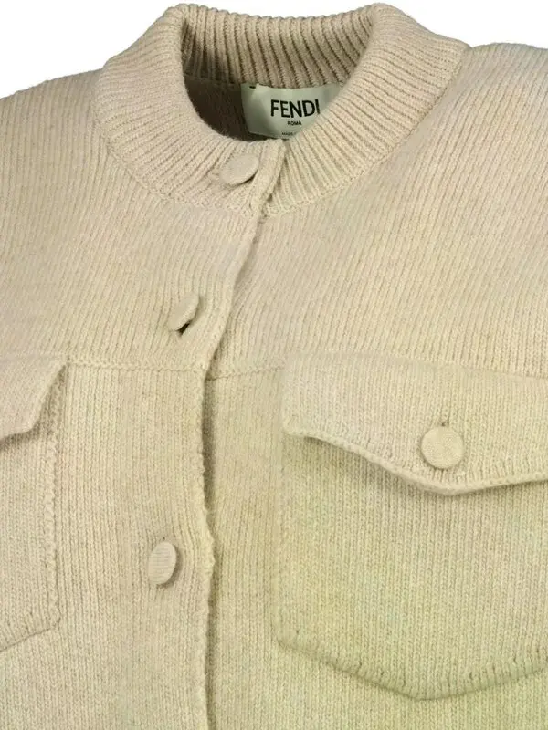 Fendi Fitted Jacket With Flap Pockets