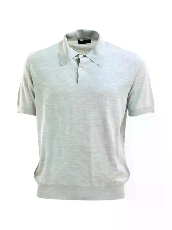 Prada Silk Polo Shirt
